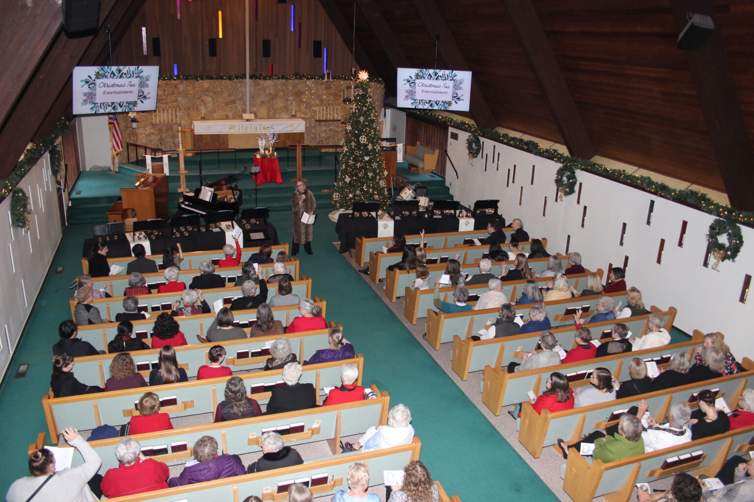 Christmas Tea Photos - Trinity Lutheran Church Bellingham Washington